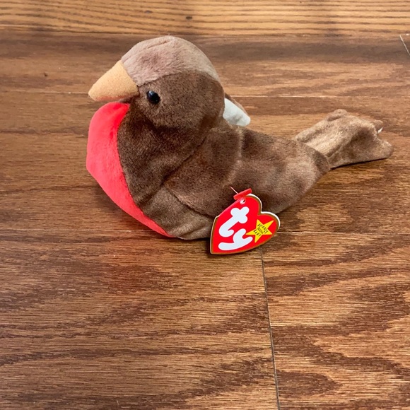 Ty | Toys | Ty Beanie Baby Early Red Breasted Robin | Poshmark